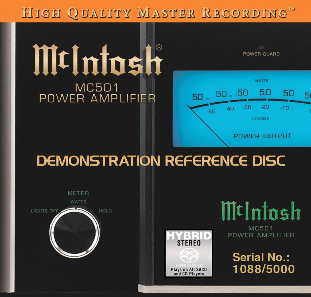 Joy Audio 發燒片專門店 - McIntosh 麥景圖示範天碟 (雙層 SACD) McIntosh - Demonstration ...